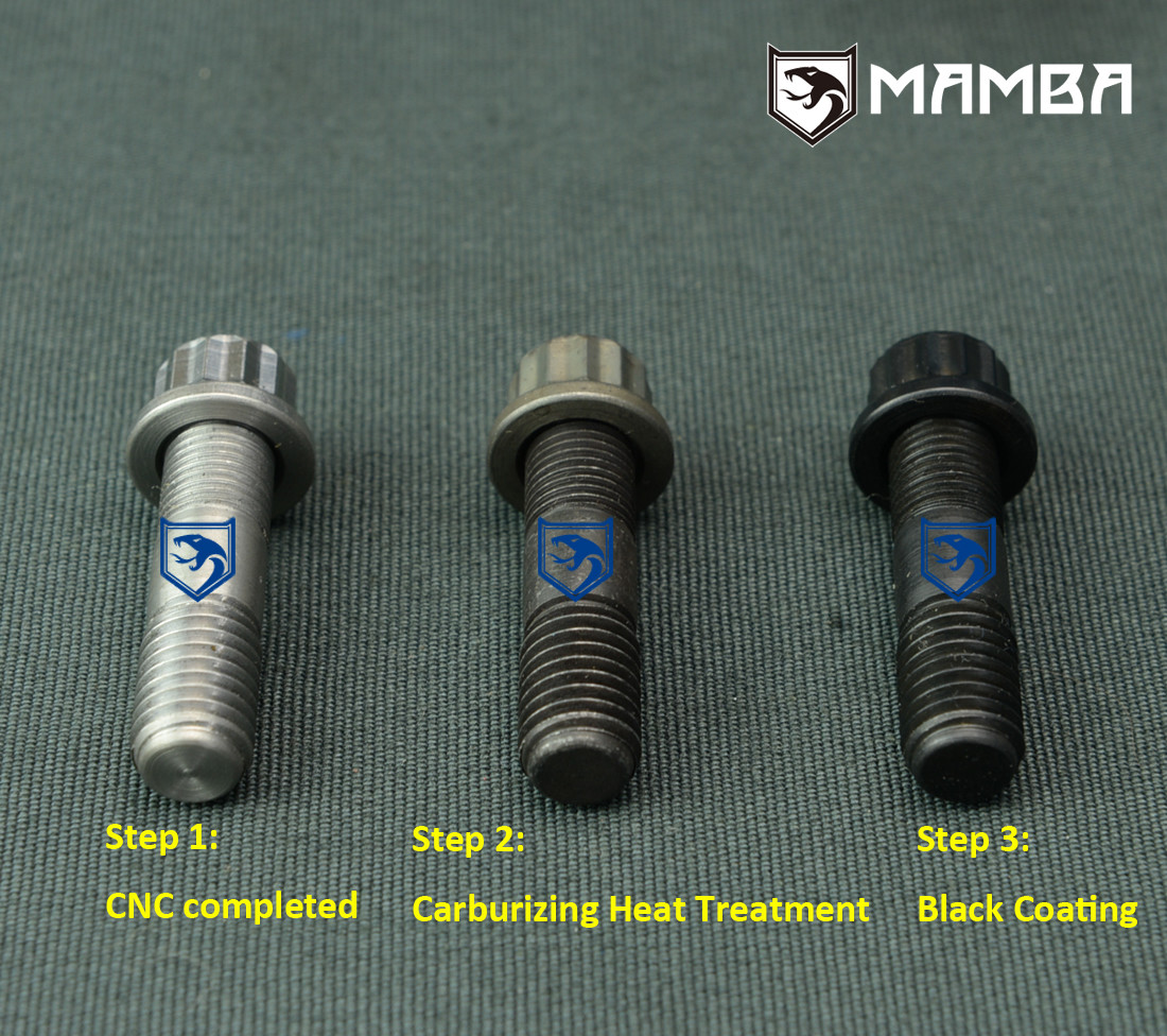 Grade 10.9 Header to Exhaust Manifold Stud kit For Toyota 2L 3L 5L 2RZ ...