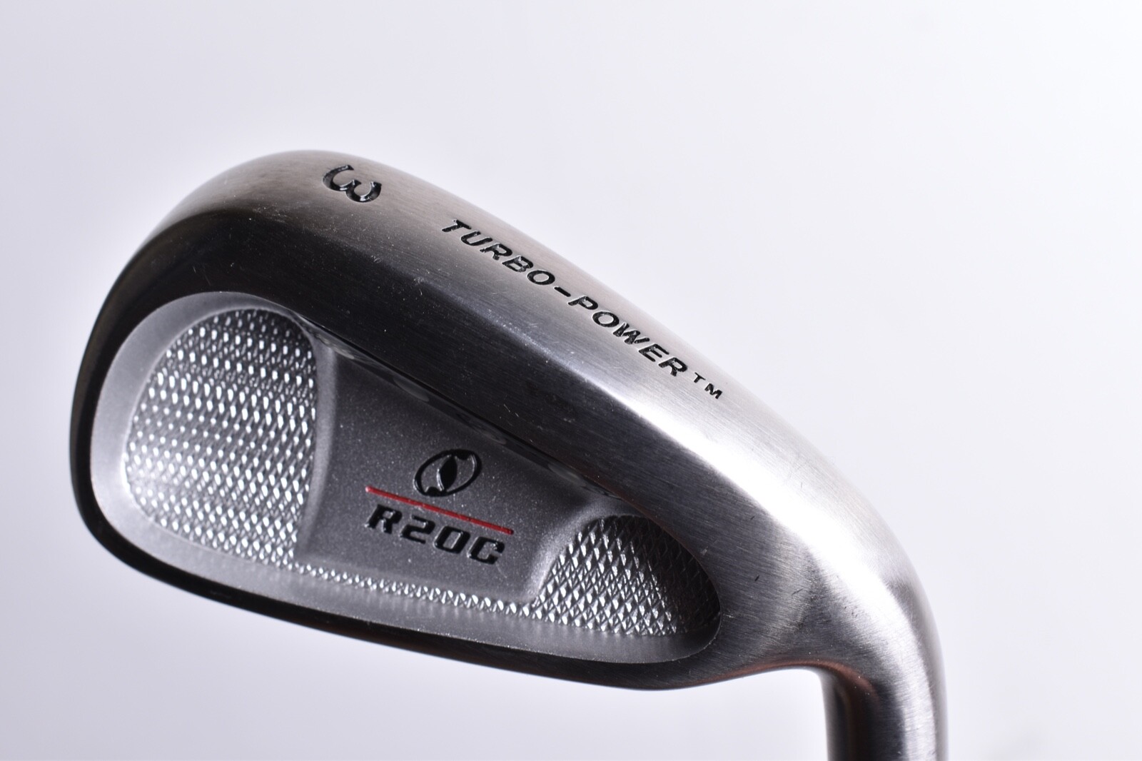 MENS ACER TURBO POWER 3 IRON GOLF CLUB REGULAR FLEX STEEL SHAFT 20 DEG ...