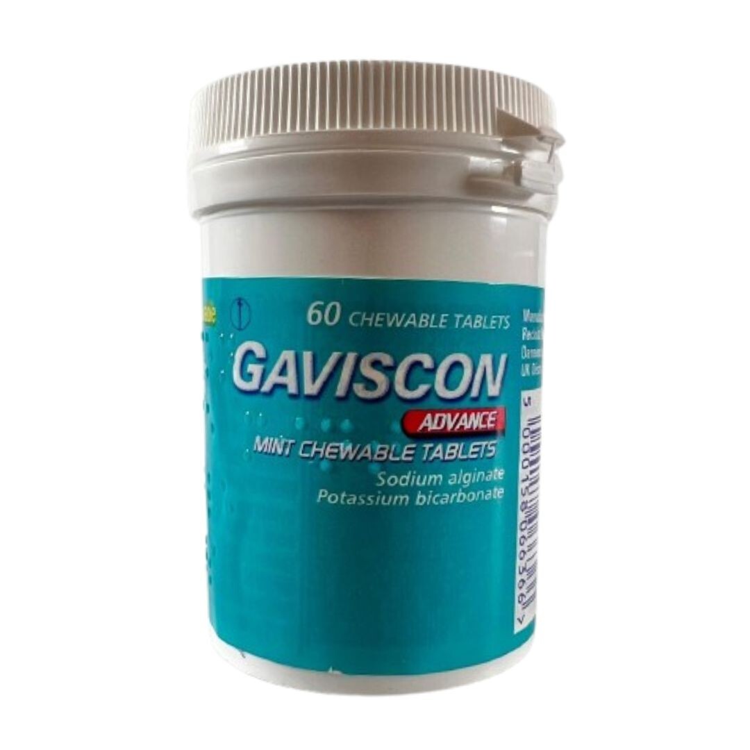 Gaviscon Advance Chewable Tablets Peppermint x 60 | eBay UK