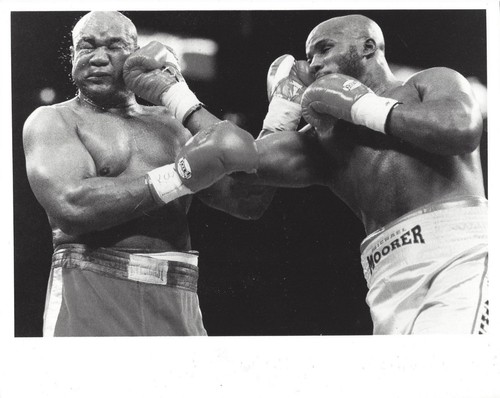 GEORGE FOREMAN vs MICHAEL MOORER 8X10 PHOTO BOXING PICTURE | eBay