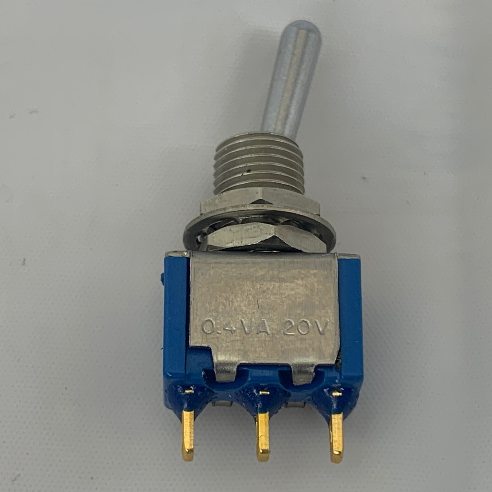 Dialight 570-11 Mini Toggle Switch SPDT On-On Panel Mount 3-Pin Solder ...