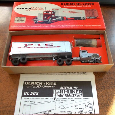 PIE Pacific Intermountain Express diecast Walthers Ulrich model kit #2 ...