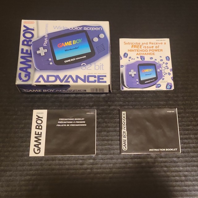 Nintendo Game Boy Advance Handheld System - Indigo for sale online | eBay