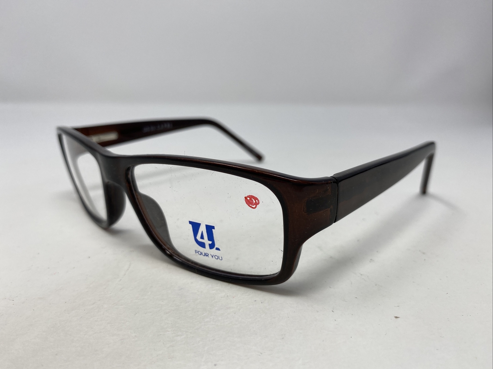 4U 59 BROWN 53-16-135 BROWN FULL RIM EYEGLASSES FRAME BI32 | eBay