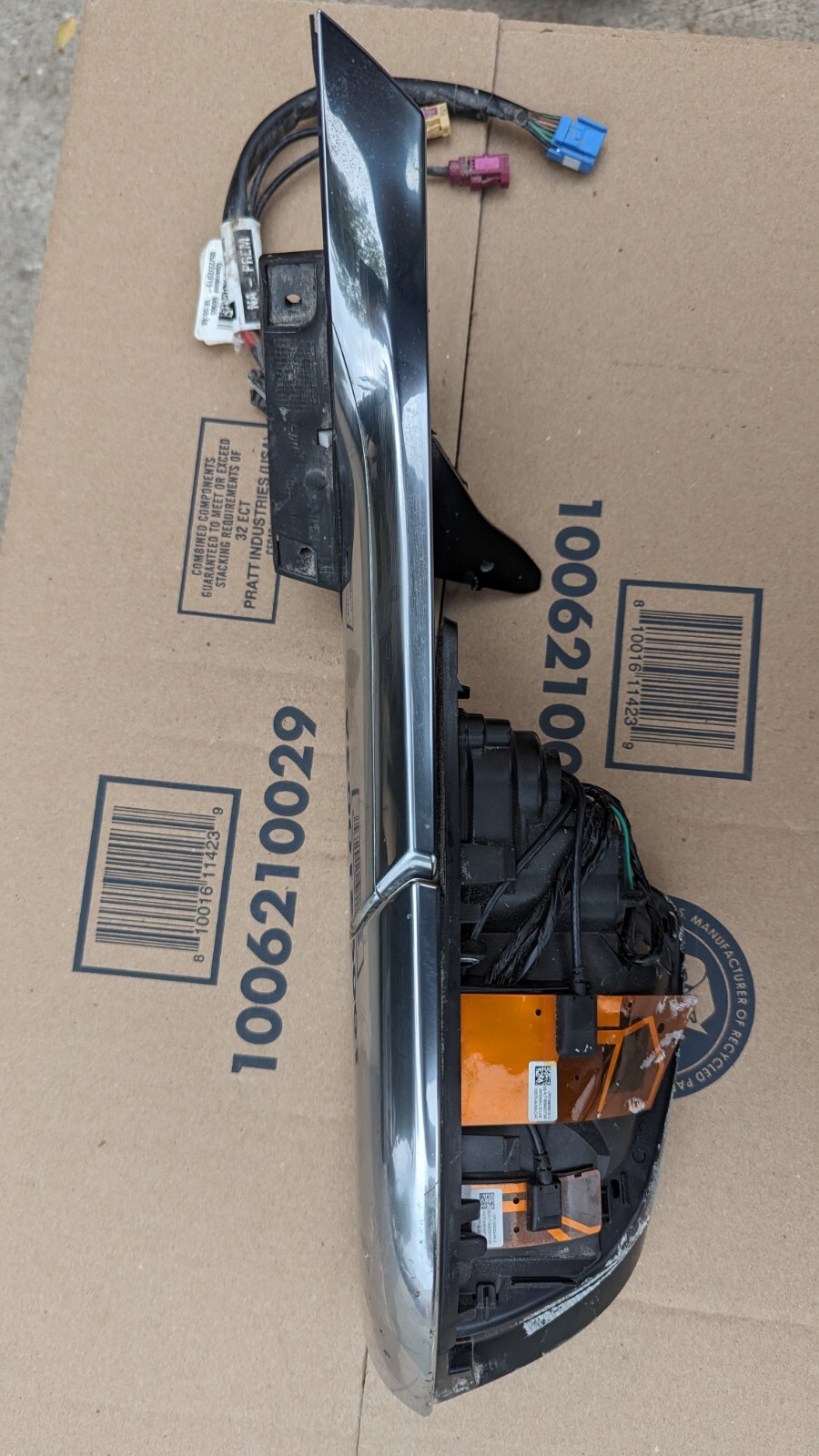 2016 - 2019 Tesla Model 3 Left Side Rear View Exterior Mirror OEM ...