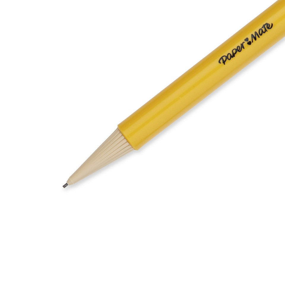 Paper Mate SharpWriter Mechanical Pencils, 0.7 mm, HB #2, Yellow, 36 ...