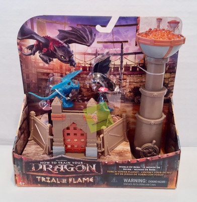 How To Train Your Dragon *Torch Tower Playset* Trial Of Flame World Of ...
