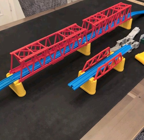 Thomas The Train Trackmaster TOMY - RED GIRDER SUSPENSION BRIDGE - Set ...