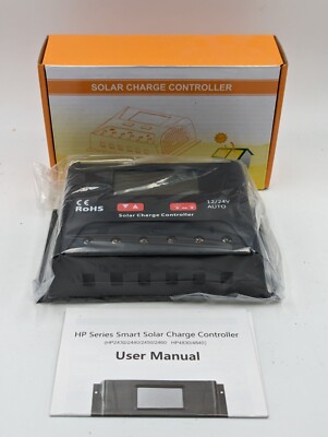 RoHS HP2440 Series 12v/24v 40 Amp Solar Charge Controller, New in Box ...