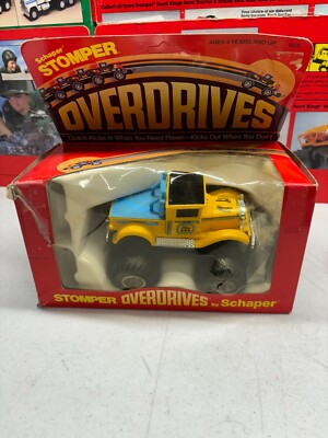 VINTAGE 1985 - SCHAPER STOMPER - YELLOW OVERDRIVES - SEALED WINCH ...