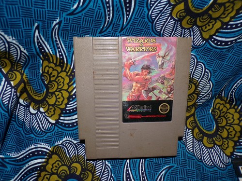 Wizards & Warriors for Nintendo NES 1987 Cart Only 3 Screw Video Game ...
