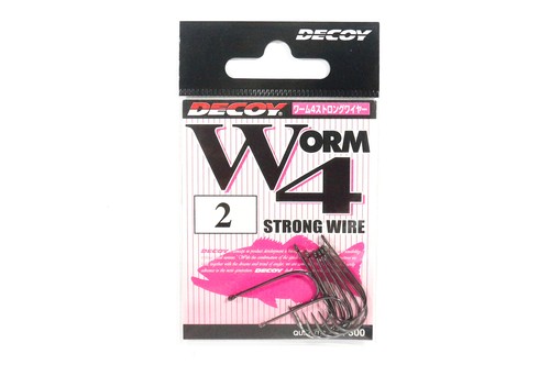 Decoy Worm 4 Strong Wire Hook with Keeper Barb Size 2 (0317) | eBay