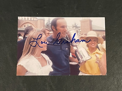 Lou Graham Authentic Autograph - 4x6 Photo - A Beauty! | eBay