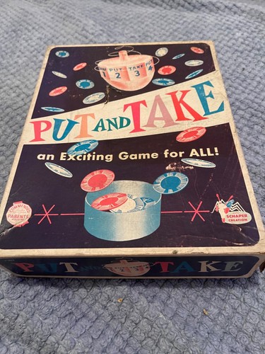 1956 Put and Take Game by Schaper Complete in Great Condition FREE ...