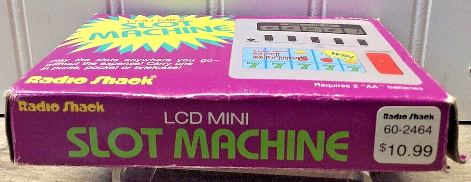 Radio Shack LCD Slot Machine Game No.60-2464 Vintage 1992 | eBay