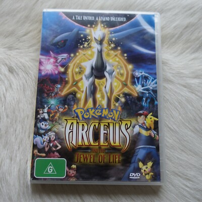POKEMON ARCEUS Dvd Pokemon Dvd Pokemon Movie Dvd Pokemon Anime Dvd ...