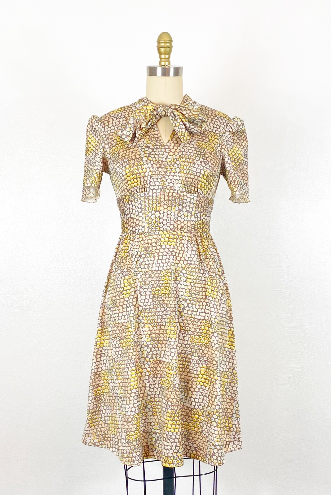 1960s Floral Dress - 1960s Mod Dress - 1960s Day Dres… - Gem