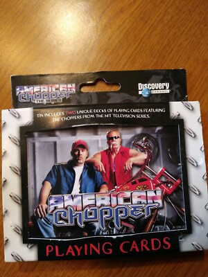 ORANGE COUNTY AMERICAN CHOPPER PLAYING CARDS TIN - NEW / SEALED | eBay