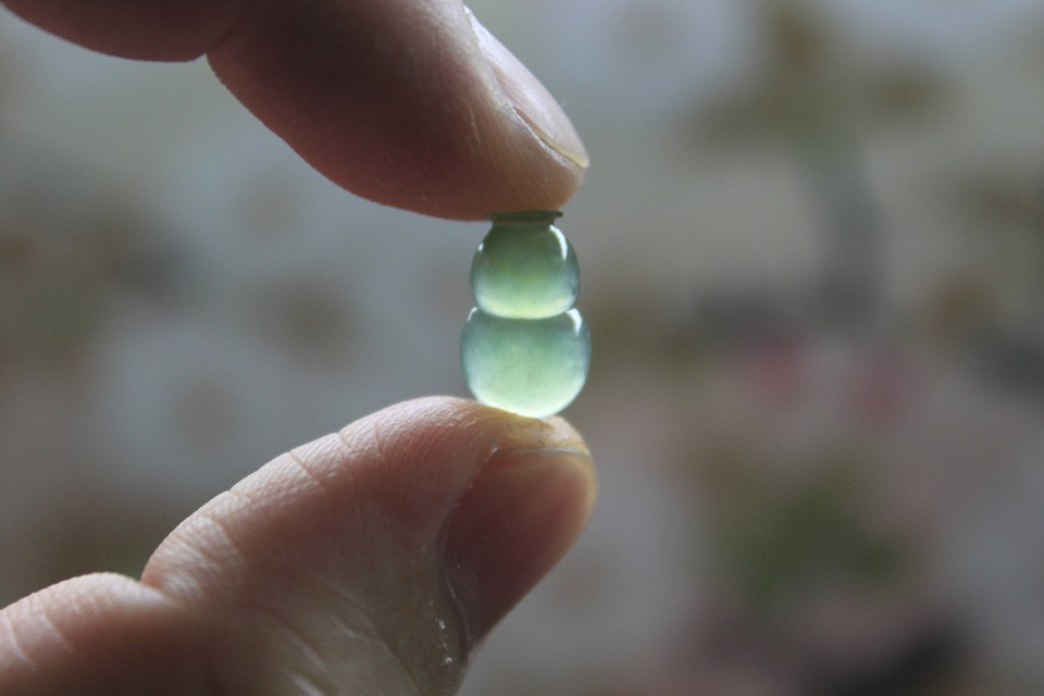 Genuine Certified Natural JADE Type A Untreated Icy Green Jadeite ...