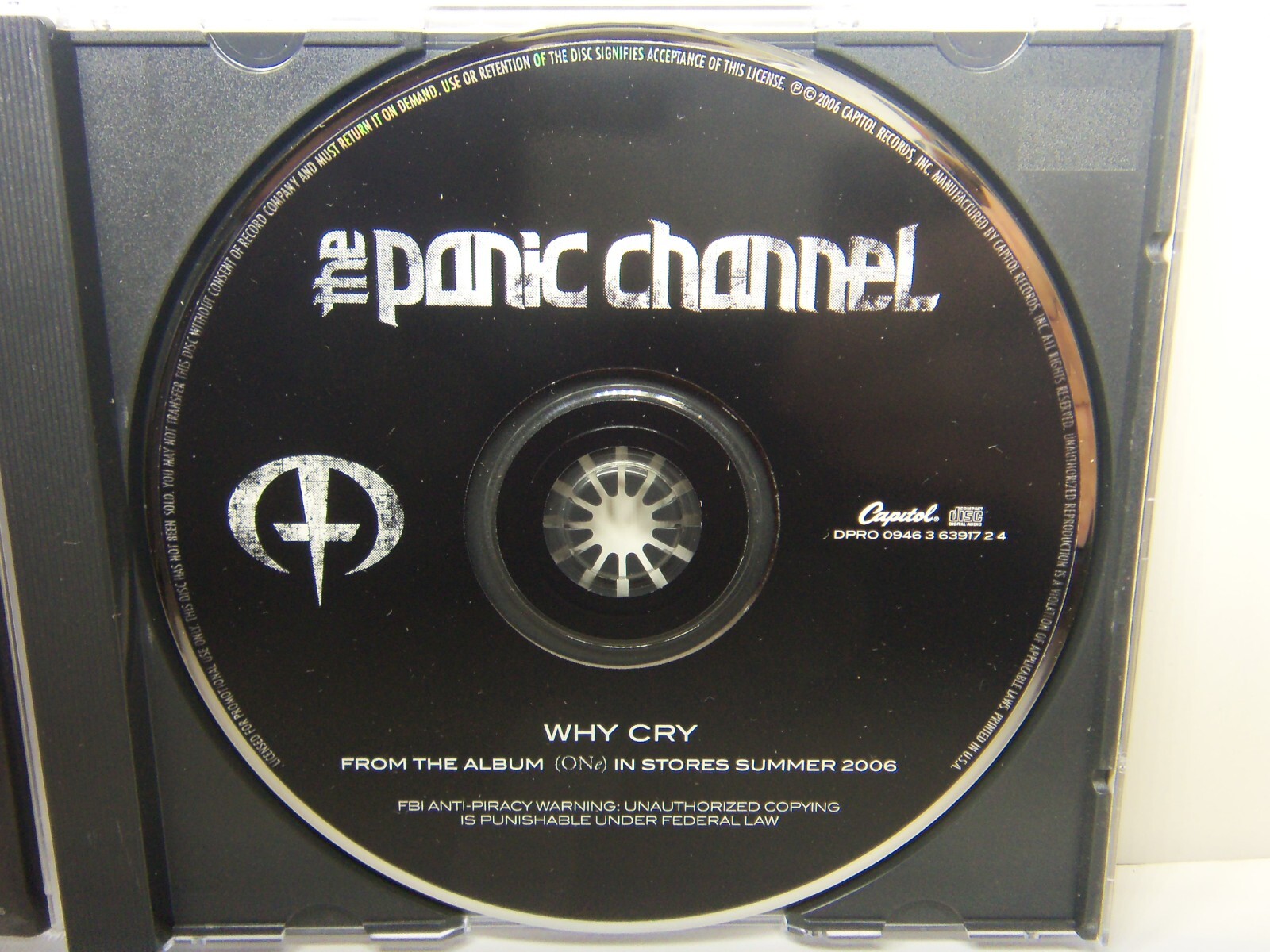 PROMO CD SINGLE THE PANIC CHANNEL "WHY CRY" 2006 CAPITOL RECORDS | eBay