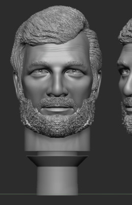 CUSTOM MEGO PLANET OF THE APES LANDON RESIN HEAD 8" FIGURE BODY FTC ...