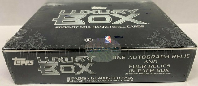 2006/07 Topps Luxury Box Basketball Hobby Box for sale online | eBay