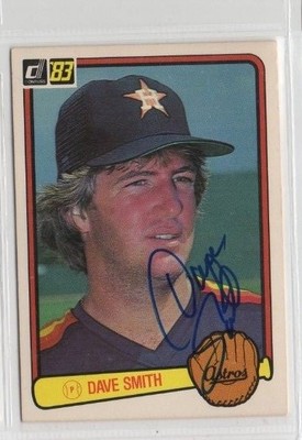 Dave Smith 1983 Donruss signed auto autographed card Astros | eBay