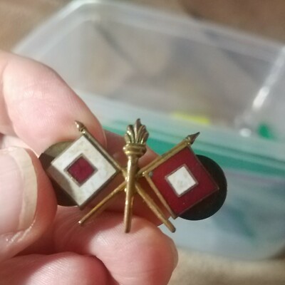 SIGNAL CORPS Military Veteran US ARMY Lapel/Hat Pin-3/4" | eBay