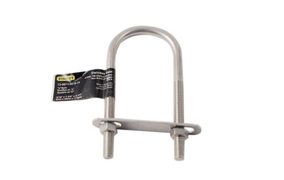 2x Stanley 13-0671 Stainless Steel 44mm U bolt Bow Eye Security loop ...