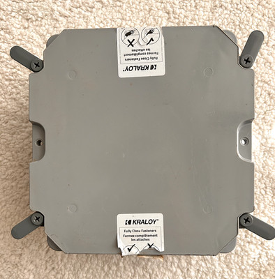 Kraloy 8x8x4 pvc junction box | eBay