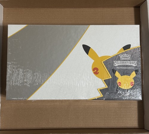 Pokemon 25th Anniversary Celebrations UPC Ultra Premium Collection Box ...