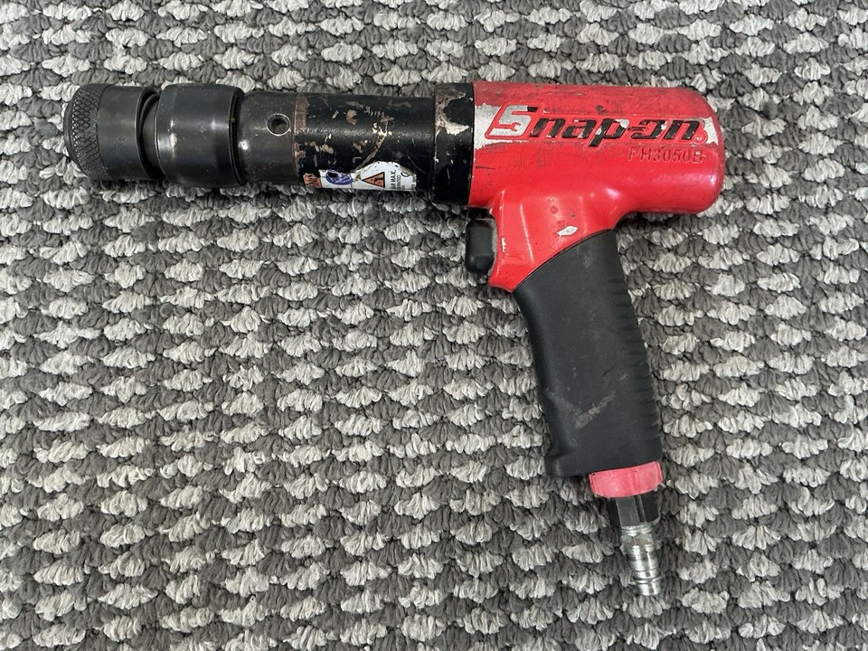 Snap On Super Duty Air Hammer Chisel PH3050B Red | eBay