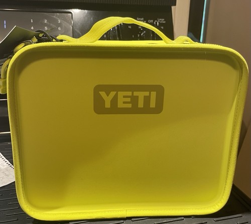 Yeti Day Trip Firefly Yellow Lunch Box - Brand New - Limited Edition ...