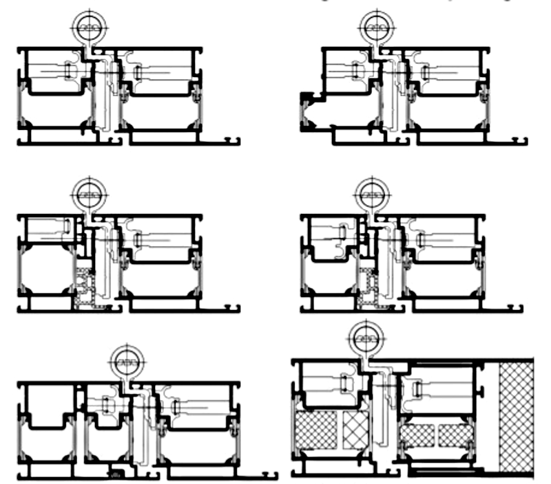SCHÜCO 239584 Door Hinges (k2) | eBay