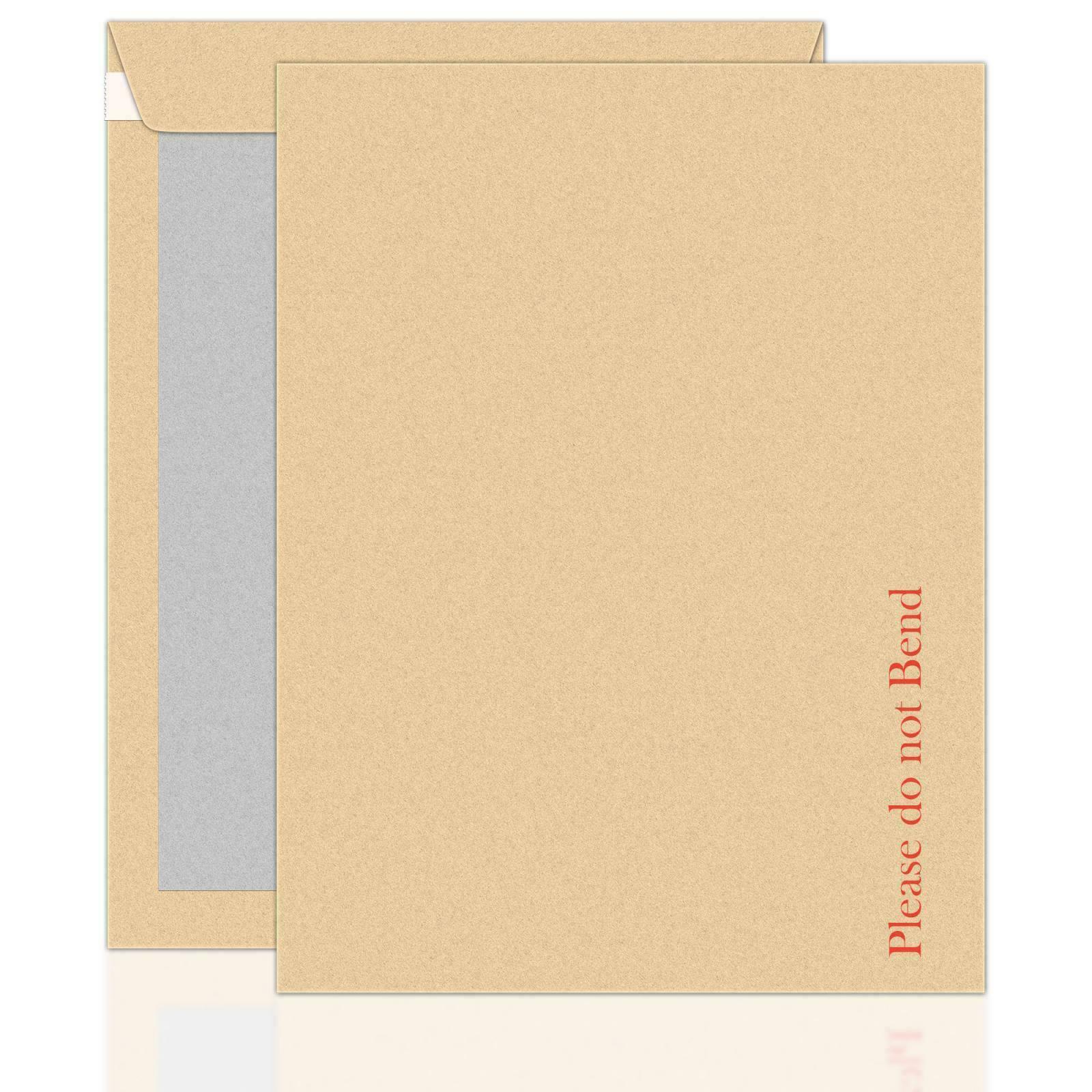 A4 A5 A3 A6 Do Not Bend Envelopes Please Rigid CardBoard Hard Backed ...