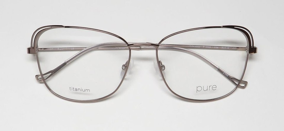 NEW MARCHON AIRLOCK PURE 5008 EYEGLASSES 54-15-135 238 GOLD FULL-RIM ...