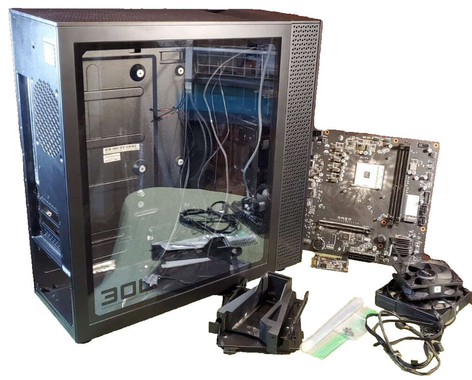 HP OMEN Gaming PC Case Chassis 30L + Omen Motherboard | eBay