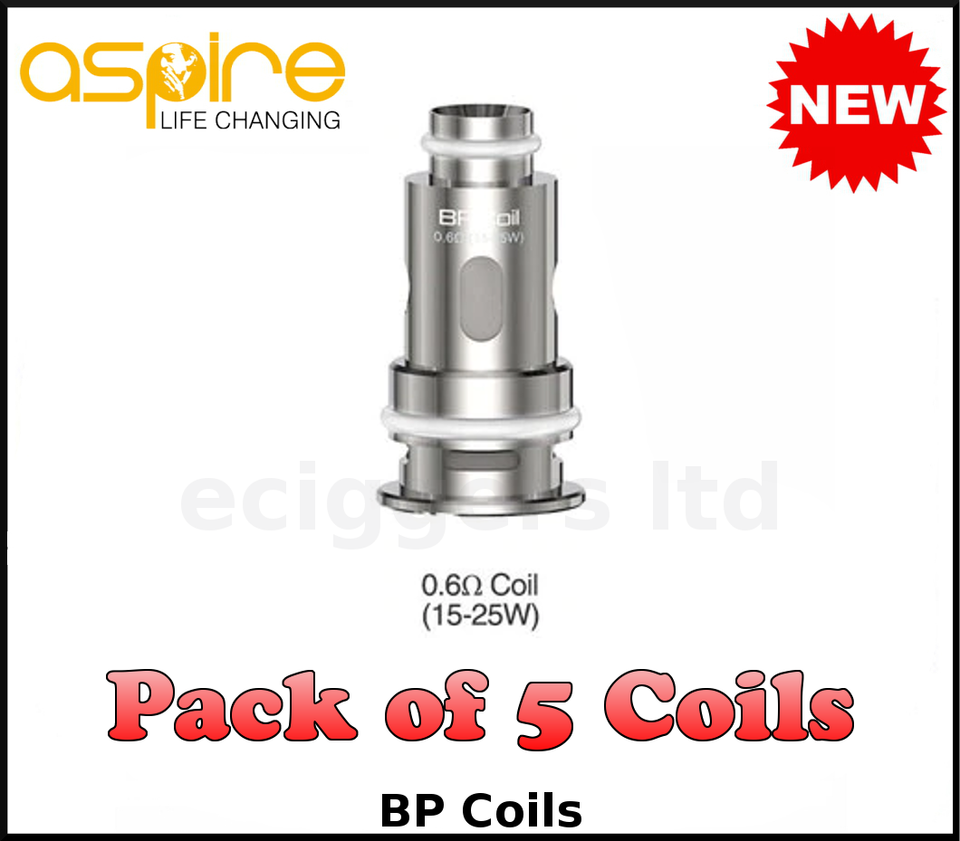 Aspire BP Replacement Coils BP60 BP80 Coils - 5 Pack - 100% Authentic ...