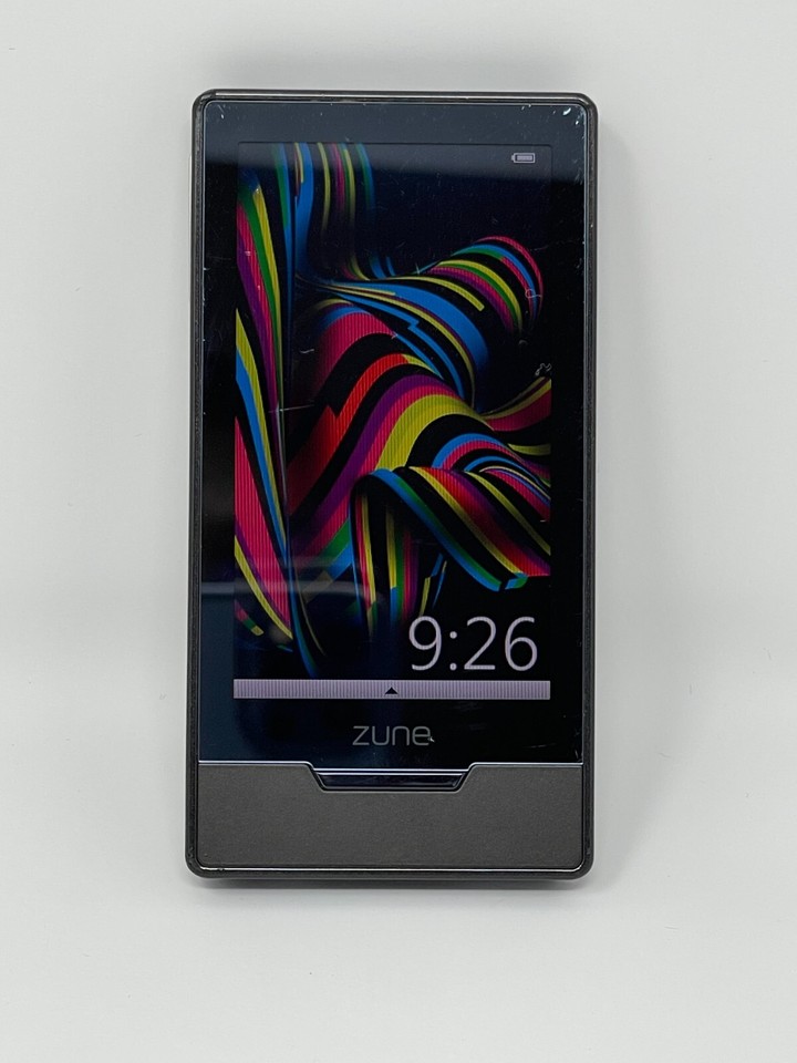 Microsoft Zune HD FM Radio 64GB Digital Media Video WMA MP3/MP4 Player ...