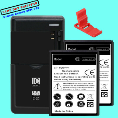 New 1520mAh Battery or Charger for Alcatel Go Flip 4044T 4044W 4044L ...
