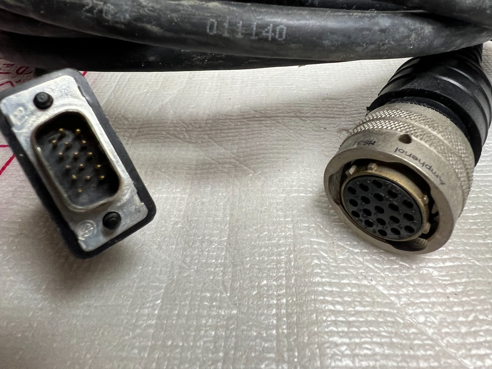 ALLEN BRADLEY AMPHENOL KA-50203 COMPUTER CABLE SPINDLE E11663 for sale ...