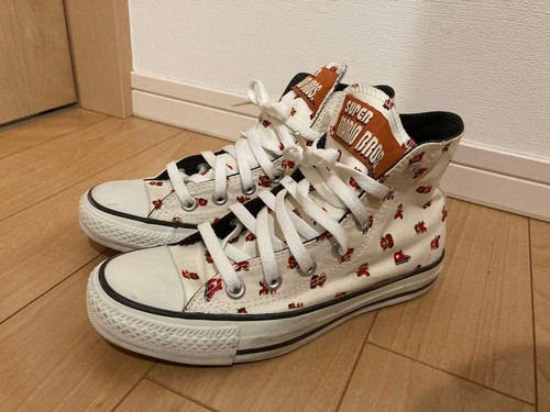 Baskets CONVERSE All Star Super Mario Collaboration blanches 23 cm US 6 ...