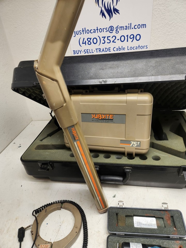 Ditch Witch Subsite 75 R/T 29k Beacon cable pipe utility locator ...