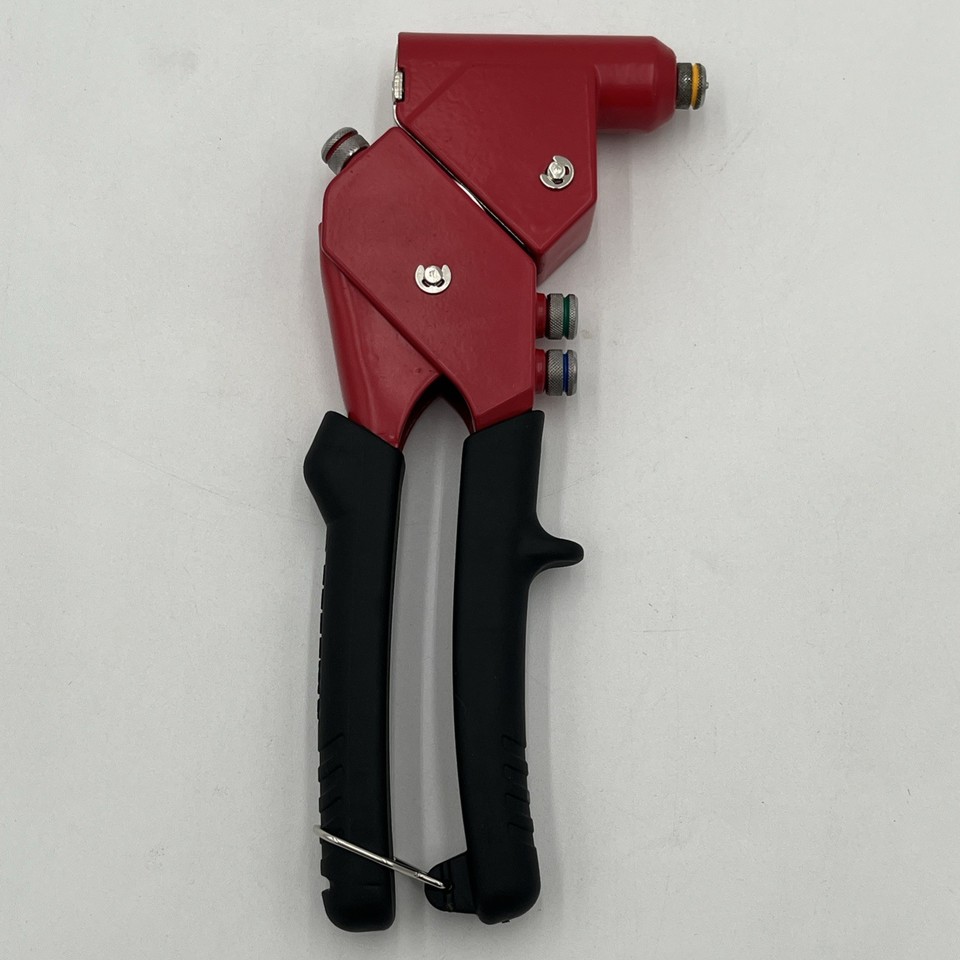 GREAT CONDITION!! Arrow Fastener Swivel Head 1-Handed Rivet Tool Kit ...