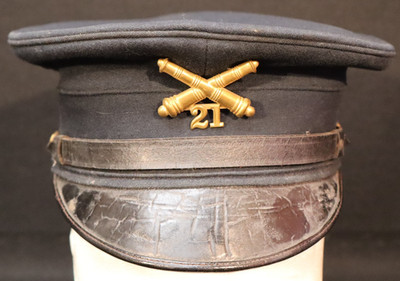 Philippine Insurrection US Army M1902 Enlisted Service Visor Hat 21st ...