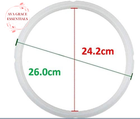 "1 Silicone Gasket Compatible with 8 Quart Fagor LUX Multi-Cooker ...