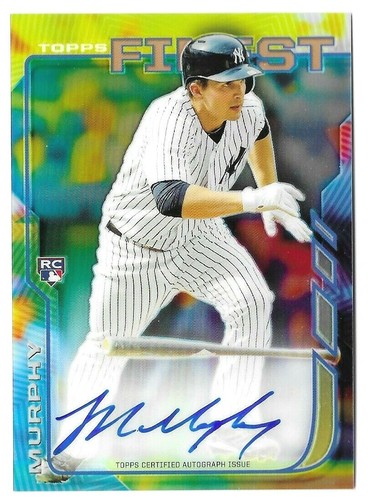 J.R. Murphy 2014 Topps Finest Rookie Autograph Refractor #RAJM New York ...