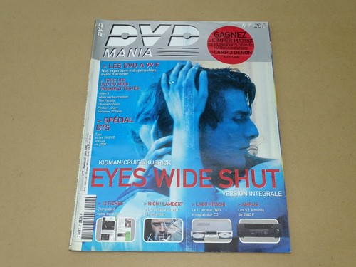DVD Mania n° 7 (06/2000) *** Eyes Wide Shut / Spécial DTS / Amplis ...