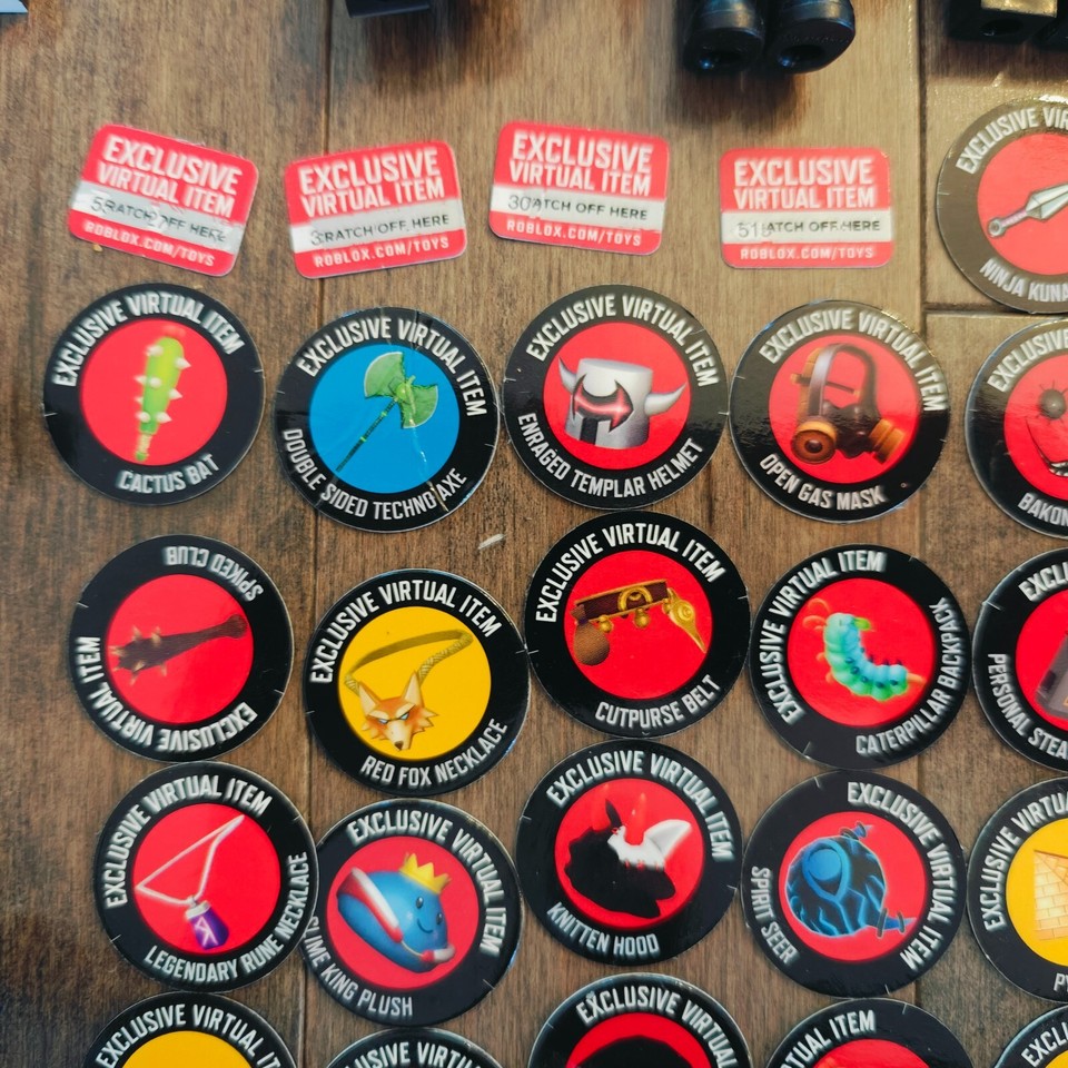 BIG! Roblox Face Toy Code Bundle Lot Of Exclusive Virtual Items ...