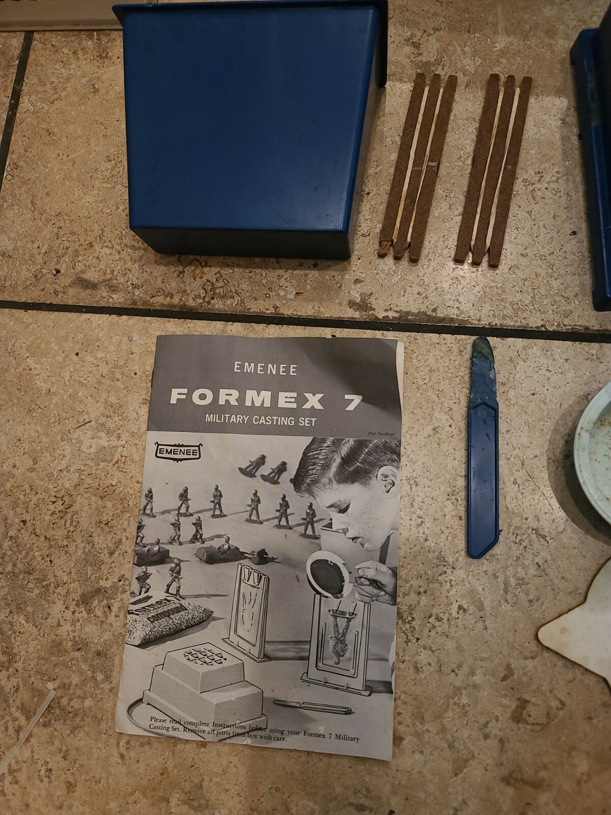 Emenee Formex 7 Military company Casting Set Vintage 1960s 5 molds ...